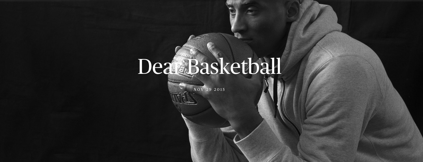 5 Ideas for Using “Dear Basketball” in Your Writing Class Tomorrow ...