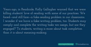 Writing in the Wild: Beyond the 5-Paragraph Essay – moving writers