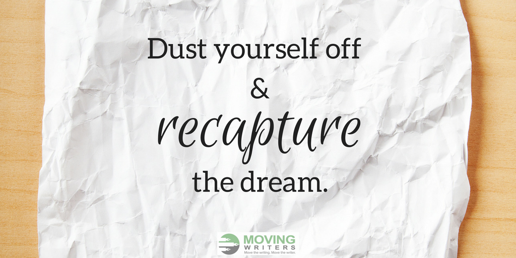 Starting Again (Already) After First Month Fails – moving writers