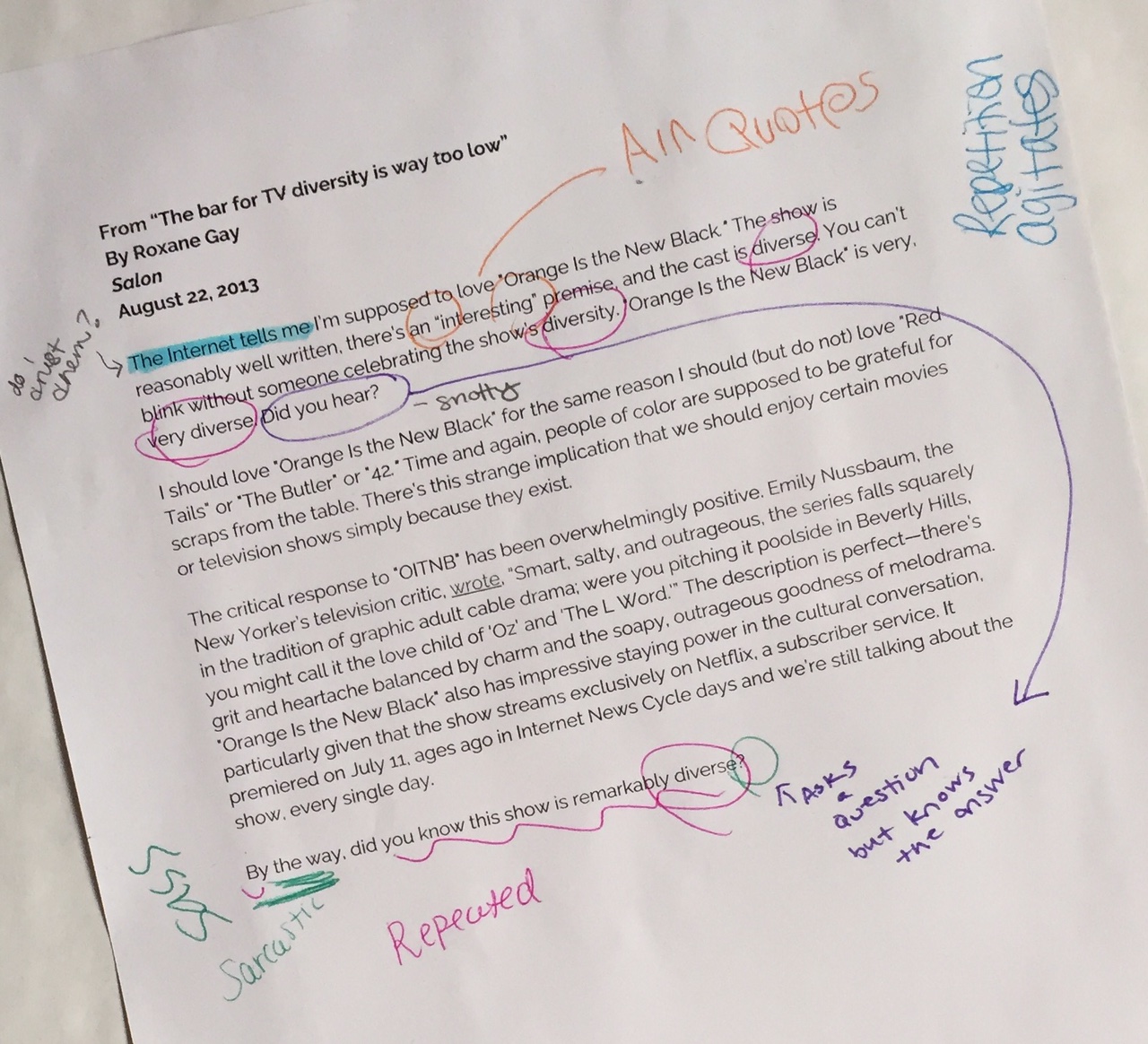 3 Moves Toward Better Teaching Tone and Voice – moving writers