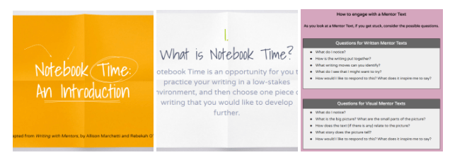 What Time is It? Notebook Time! – moving writers