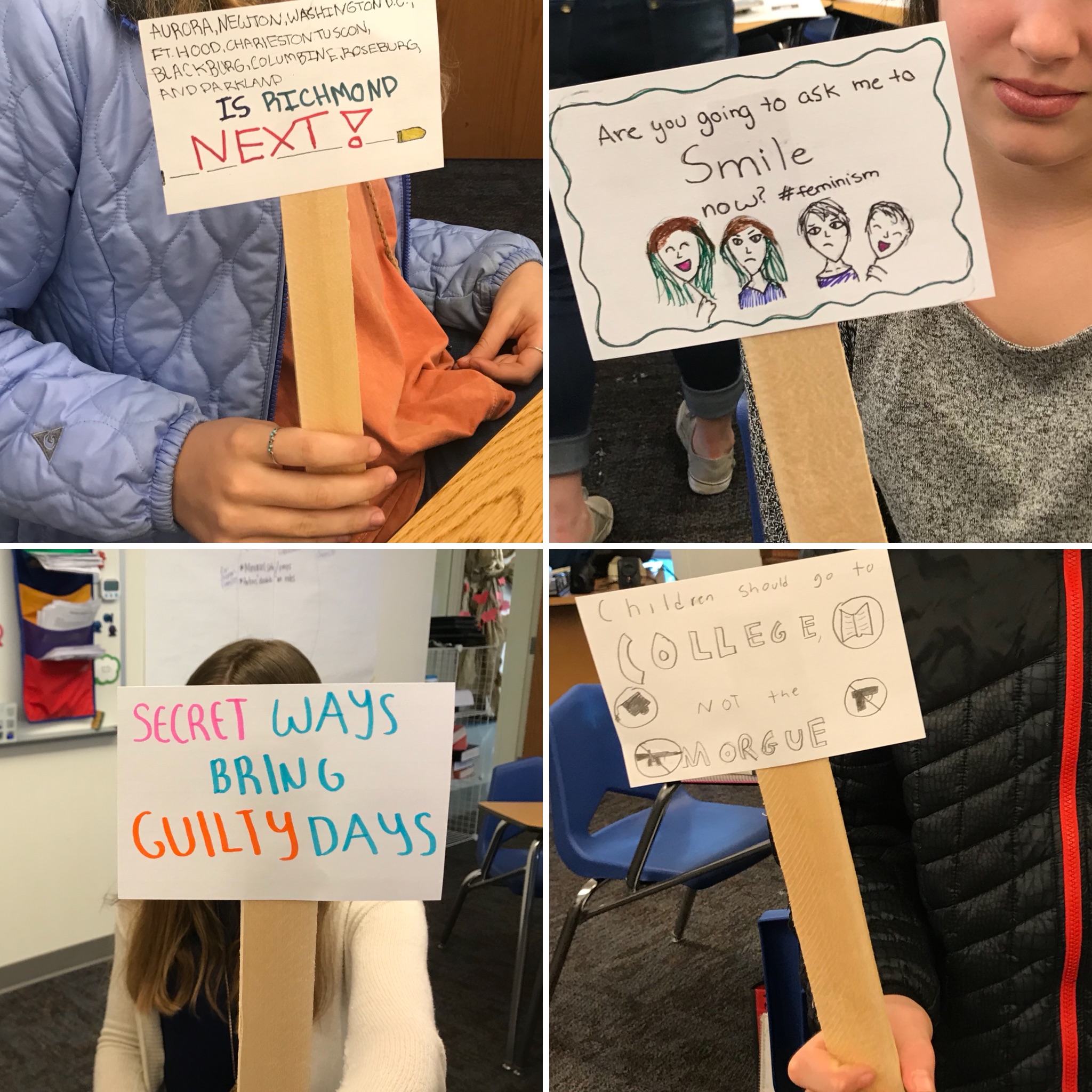 A Micro Writing Unit: Picket Signs – moving writers