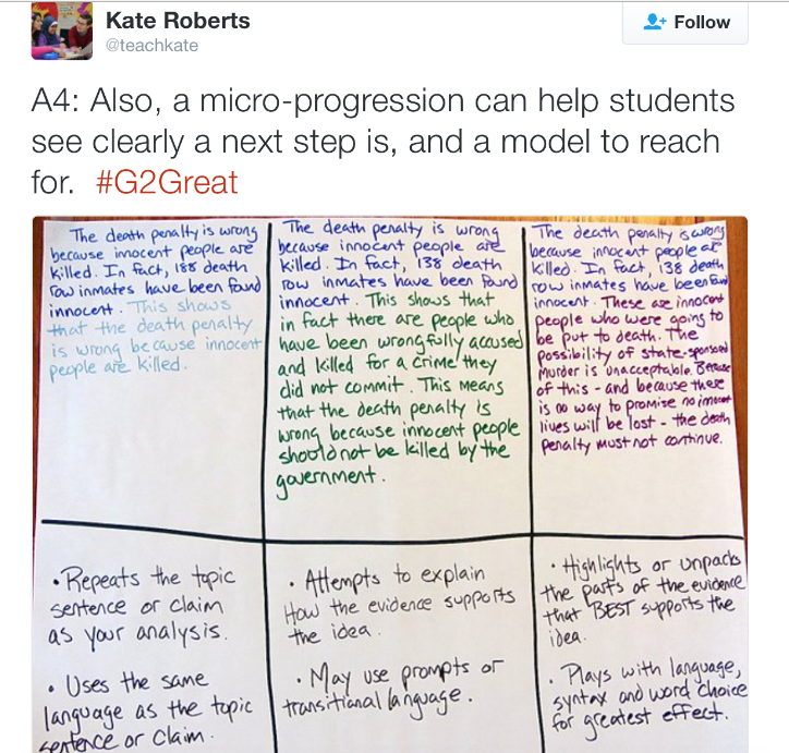 Writing Workshop 101/201: Teaching Skills – moving writers