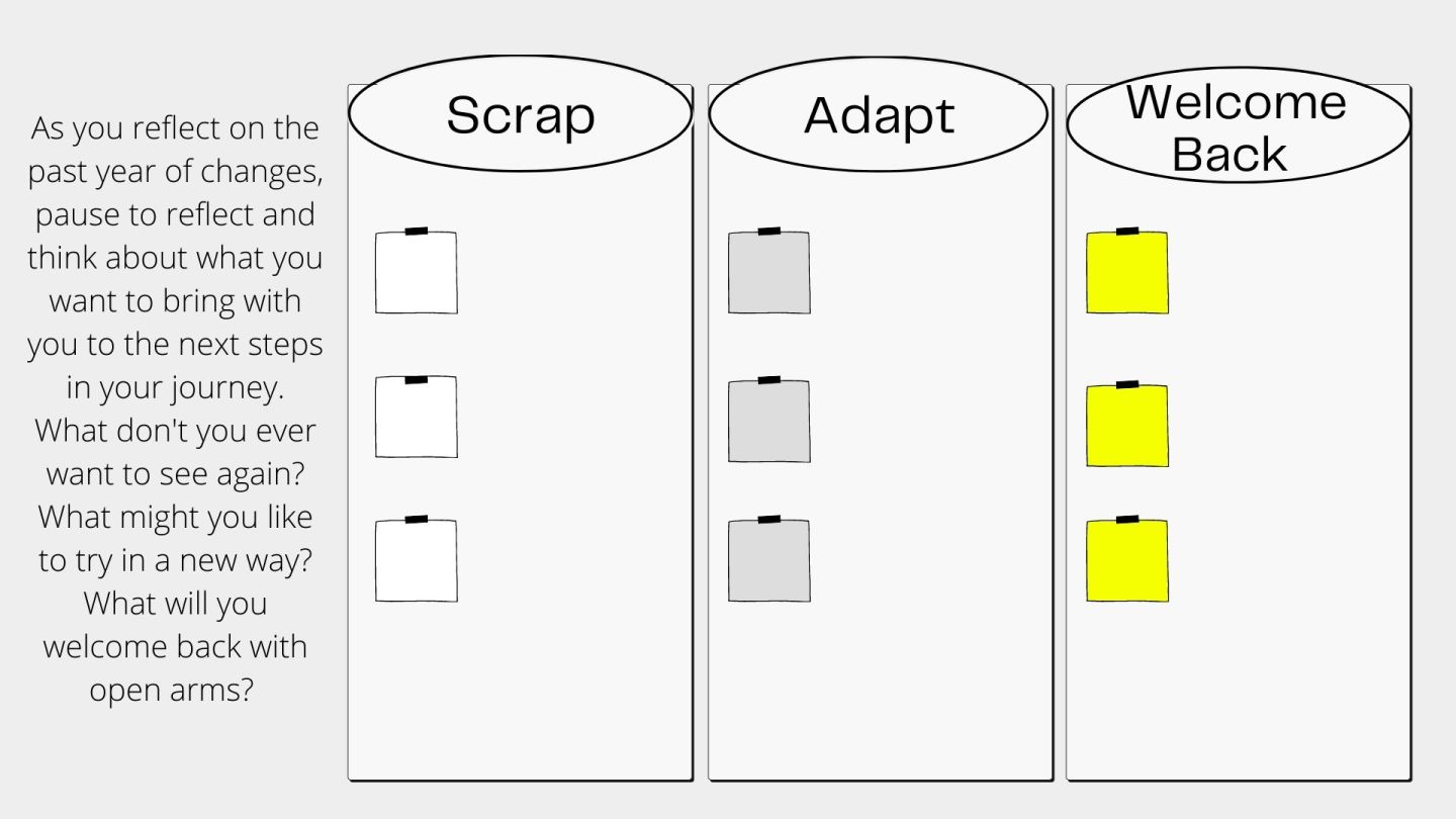 Scrap – Adapt – Welcome Back: A Protocol for Looking Back and Planning ...